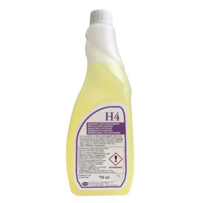 H4 MULTIUSO SGRASSANTE flacone ML.750 - DETERGENTI SPECIALI ...