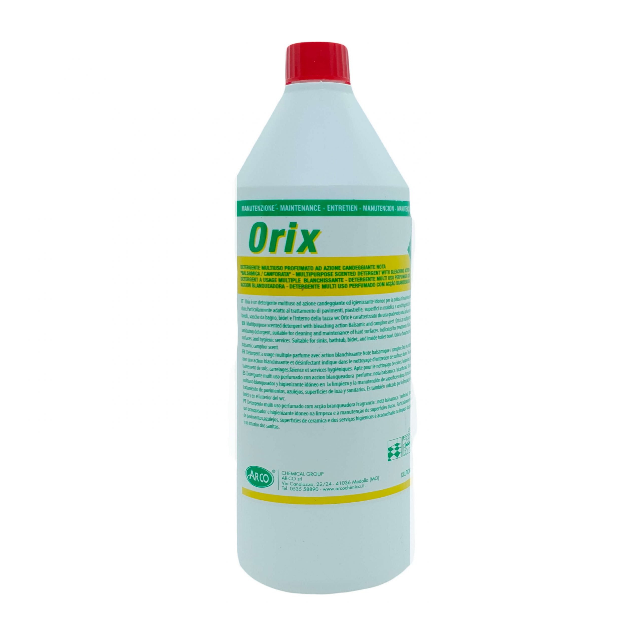 ORIX flacone LT.1 - MANUTENTORI PAVIMENTI - DETERGENZA - I love clean ...